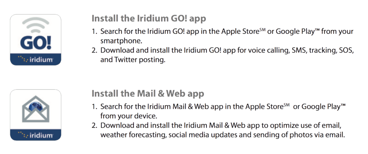 Iridium GO! Quick Start Guide - Connecting You Fast • Apollo Satellite