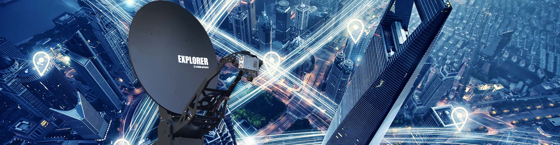 Cobham EXPLORER 8100 Drive-Away VSAT • Apollo Satellite