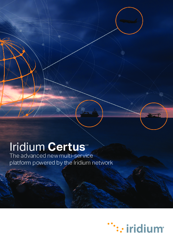 Iridium Certus Brochure • Apollo Satellite